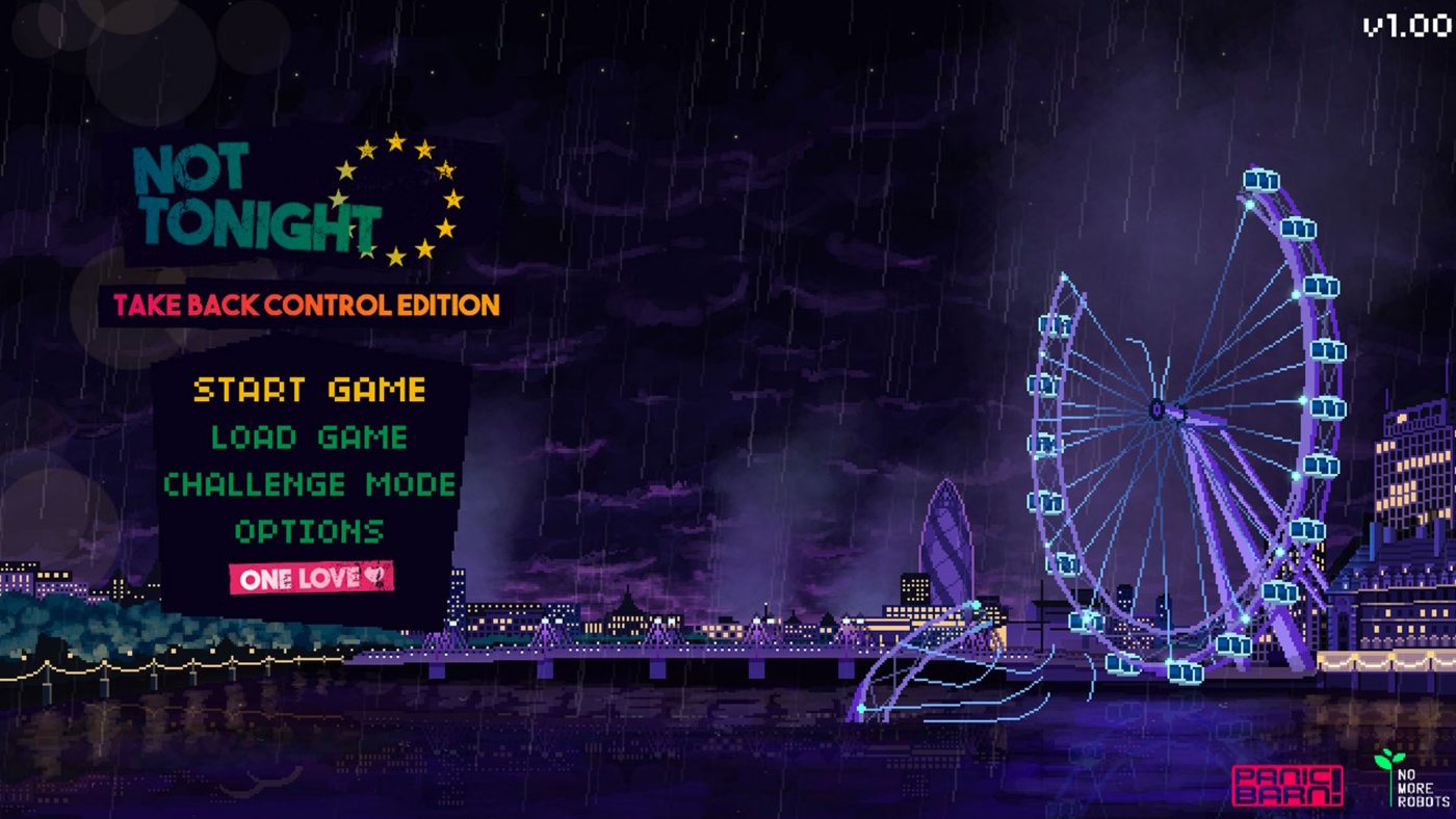 Not Tonight: Take Back Control Edition | MHG Review